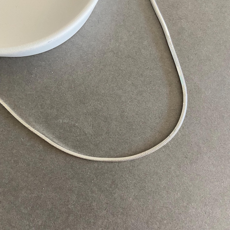 Octagonal Box Chain Silver - Etsy