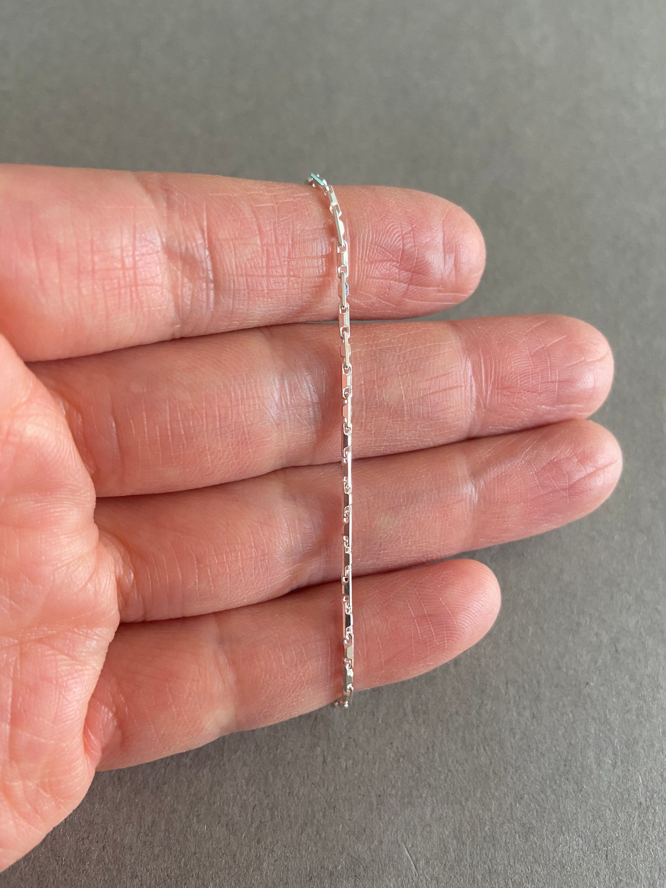 Sterling Silver "heshe Chain" Necklace Chain - Etsy UK