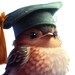 Cute Bird With Graduation Hat Clipart Transparent Background Printable ...