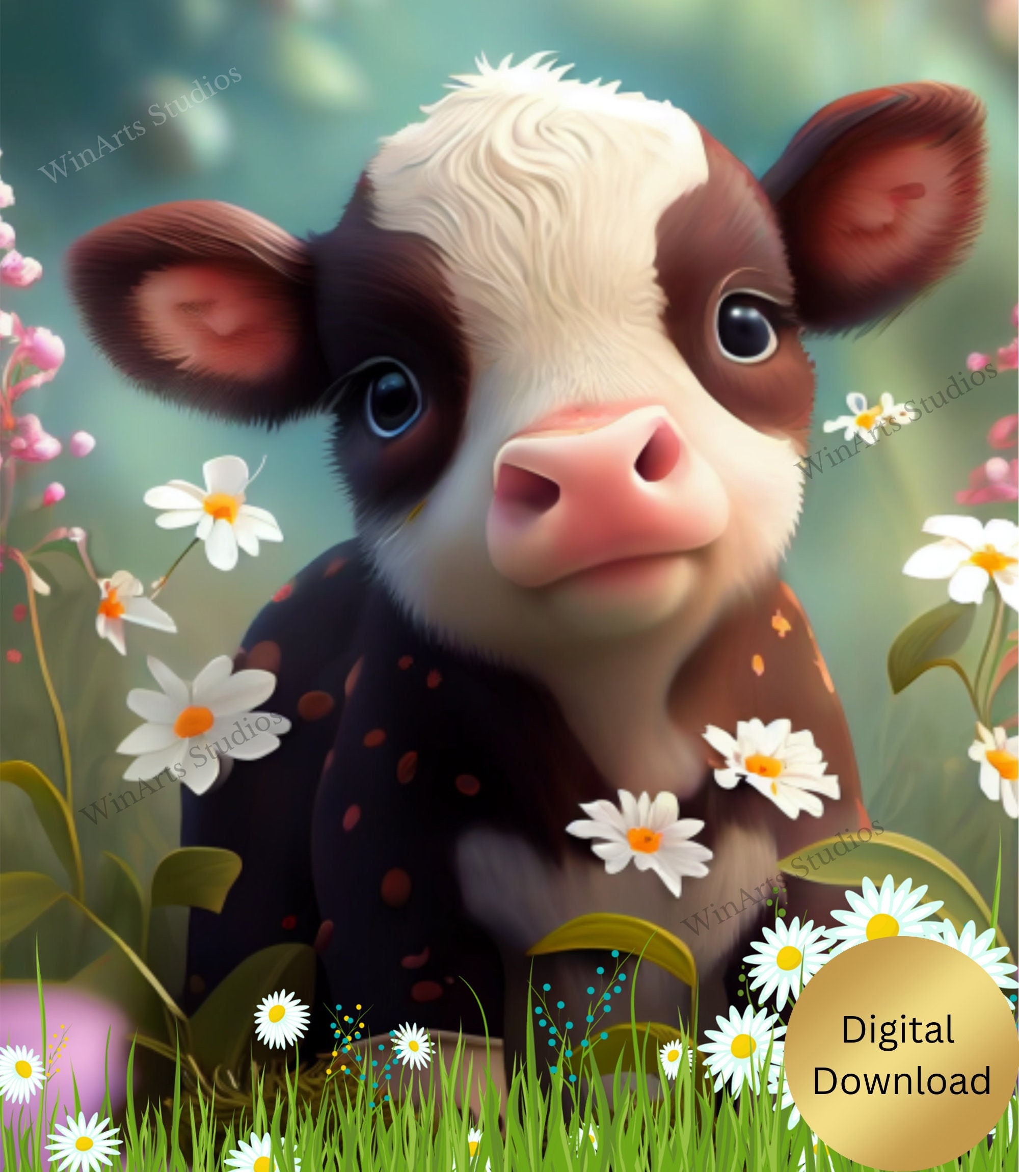 Cute Baby Cow Pictures