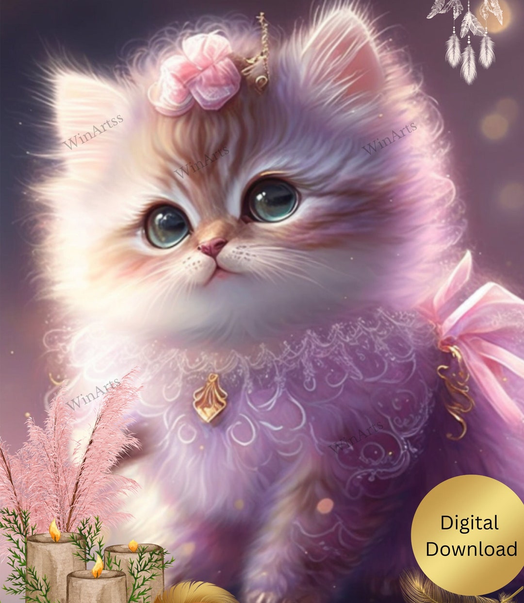 Cute Cat Art