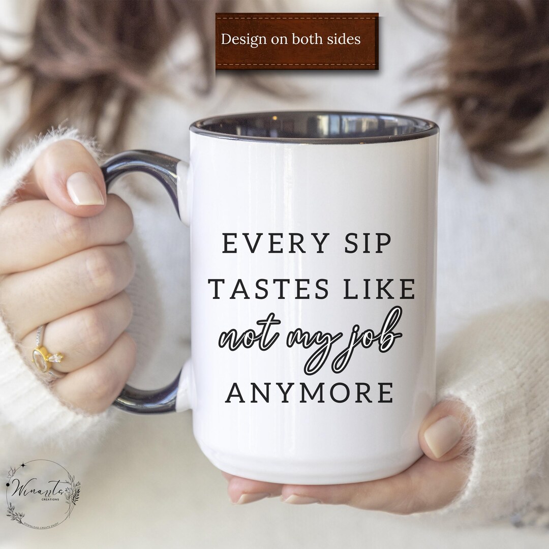 Personalized Retirement Coffee Mug Funny Retirement Mug Happy ...