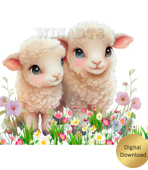 Baby Sheep Clipart