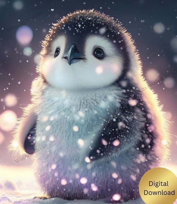 Baby Penguin Art