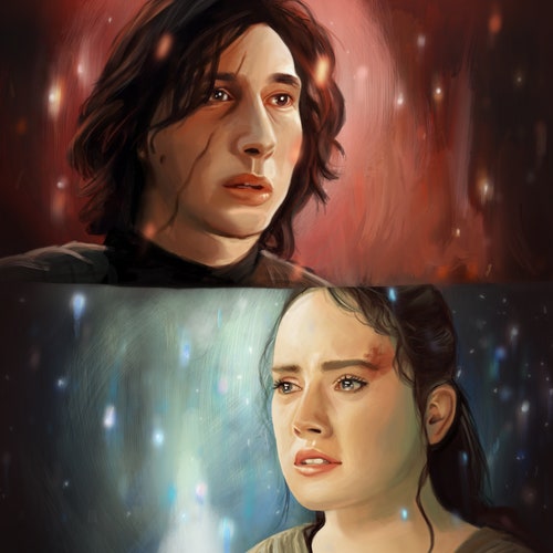 Star Wars the Force Awakens Snow Print 11 X 17 Poster Kylo Ren - Etsy