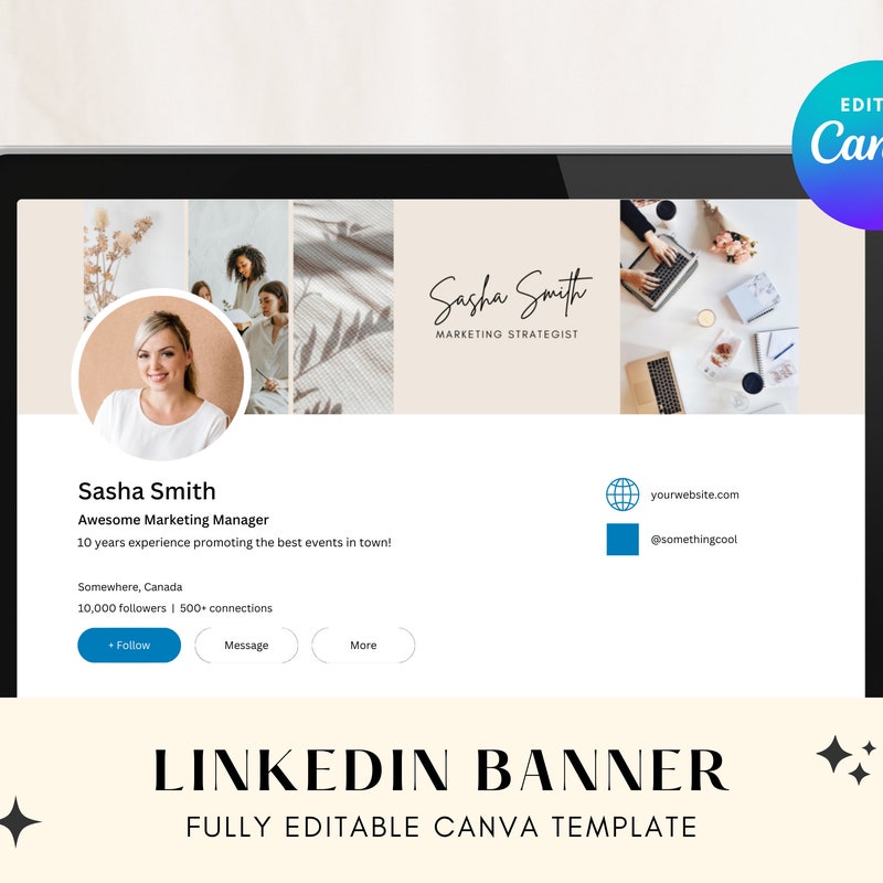 Linkedin Profile Banner - Etsy