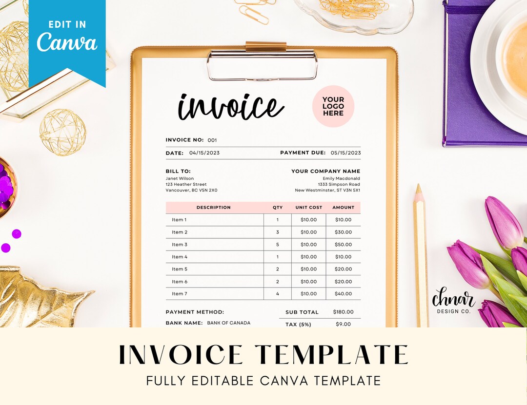 Simple Billing Invoice Template, Invoice Schedule Template, Invoice ...