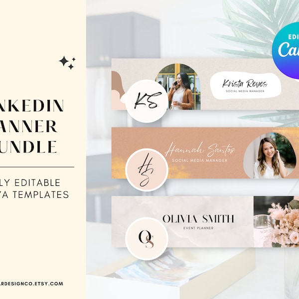 Aesthetic Linkedin Banner - Etsy