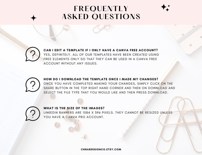 Linkedin Banner Canva, Editable Template, Gold Foil, Minimalist ...