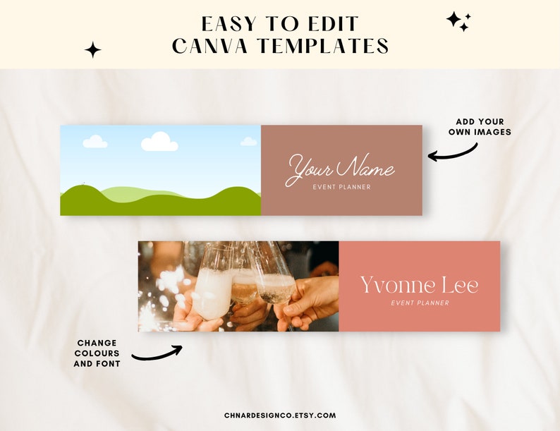 Minimalist Brown Linkedin Banner, Canva Template, Linkedin Background ...
