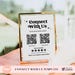 QR Code for Grad Party, DIY Tip the Grad Table Sign, Venmo Cash Gift ...