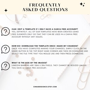 Linkedin Banner Template, Editable Canva Template, Boho Aesthetic ...