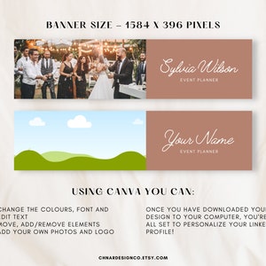 Minimalist Brown Linkedin Banner, Canva Template, Linkedin Background ...