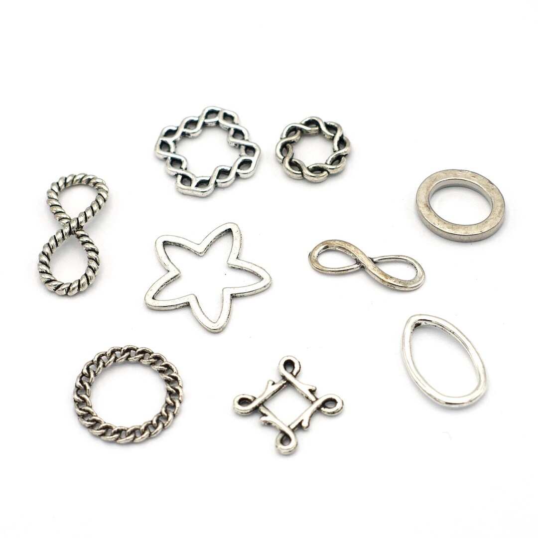 PROMOTION - Silver Connector - Etsy