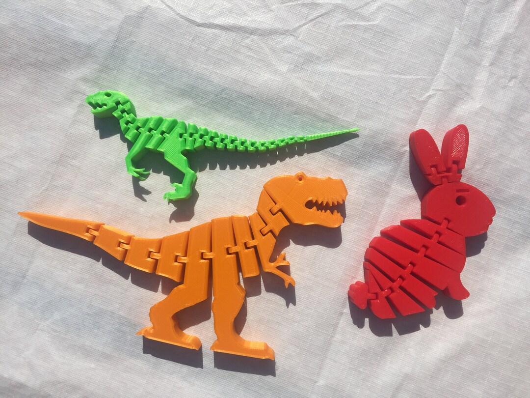 Flexi Toys - Dinosaur - Animals - Insect - Etsy