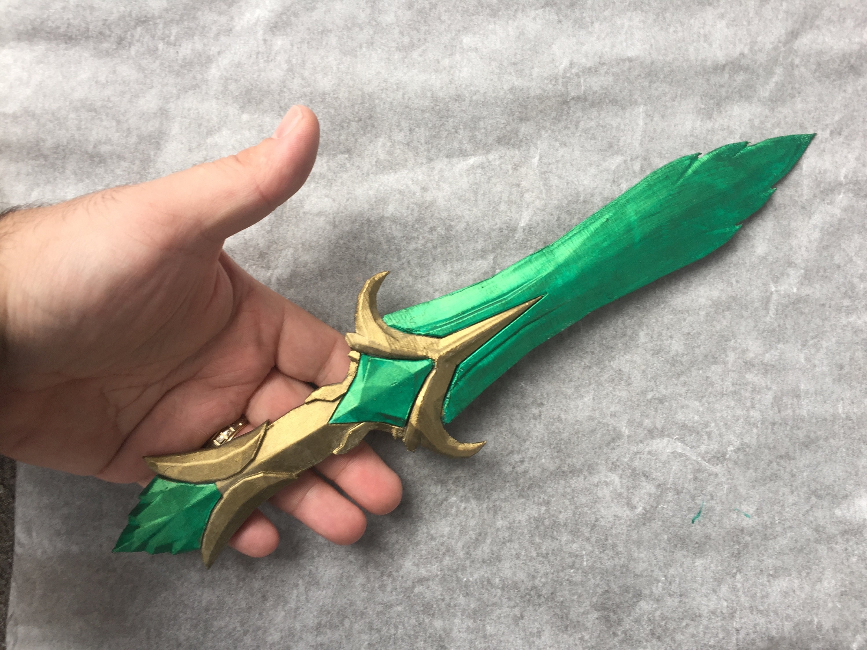Skyrim Glass Dagger - Etsy