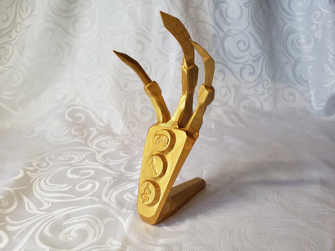 Skyrim - Gold Dragon Claw - Etsy