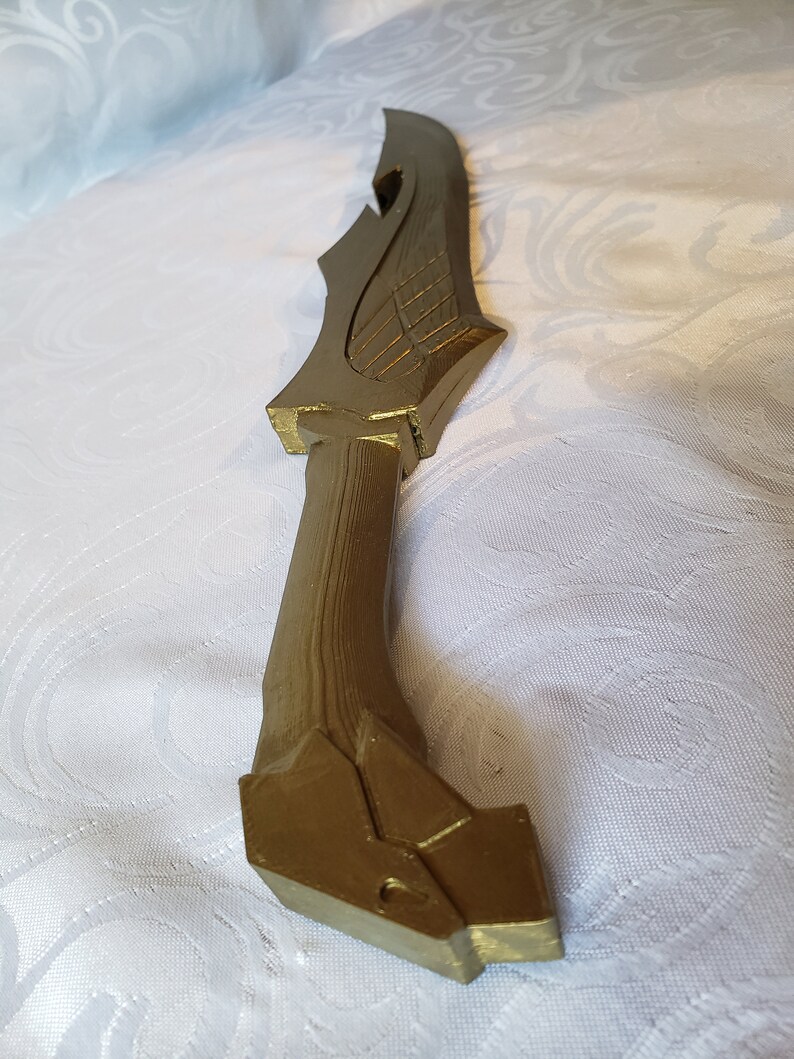 Skyrim Elven Dagger - Etsy