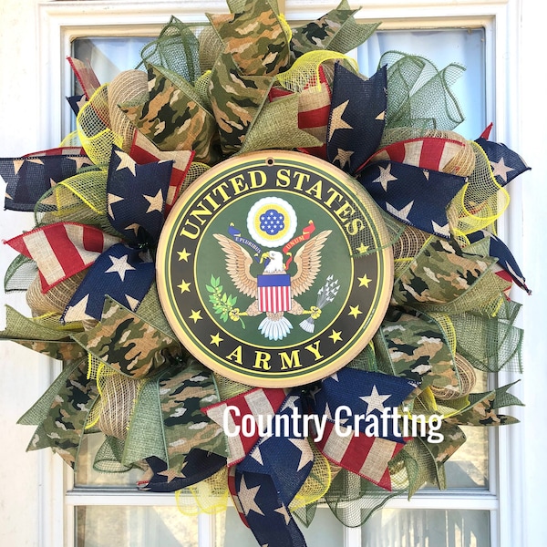 Army Wreath - Etsy