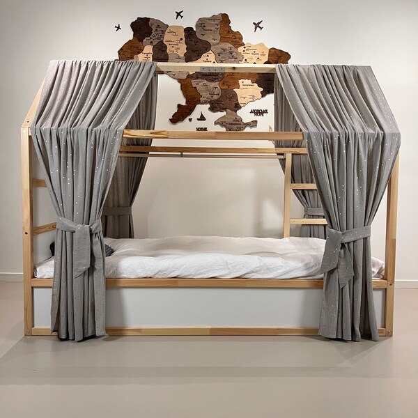 Bed Canopy With Stars - Etsy