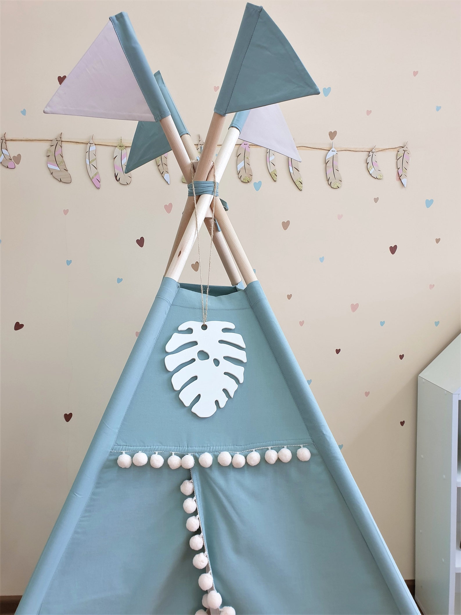 Ready to Ship Teepee Play Tent Wigwam Teepee for Kids - Etsy