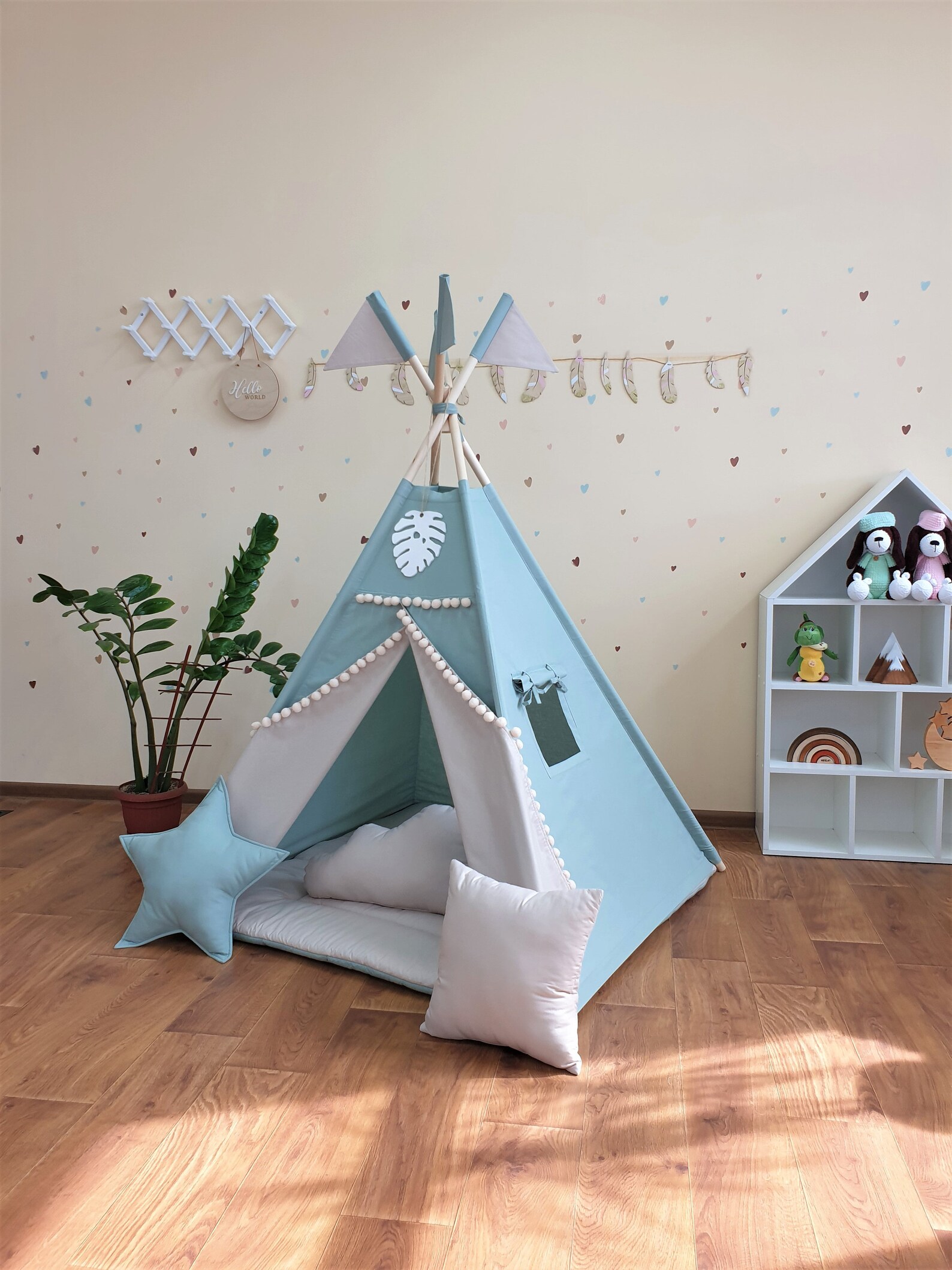 Ready to Ship Teepee Play Tent Wigwam Teepee for Kids - Etsy