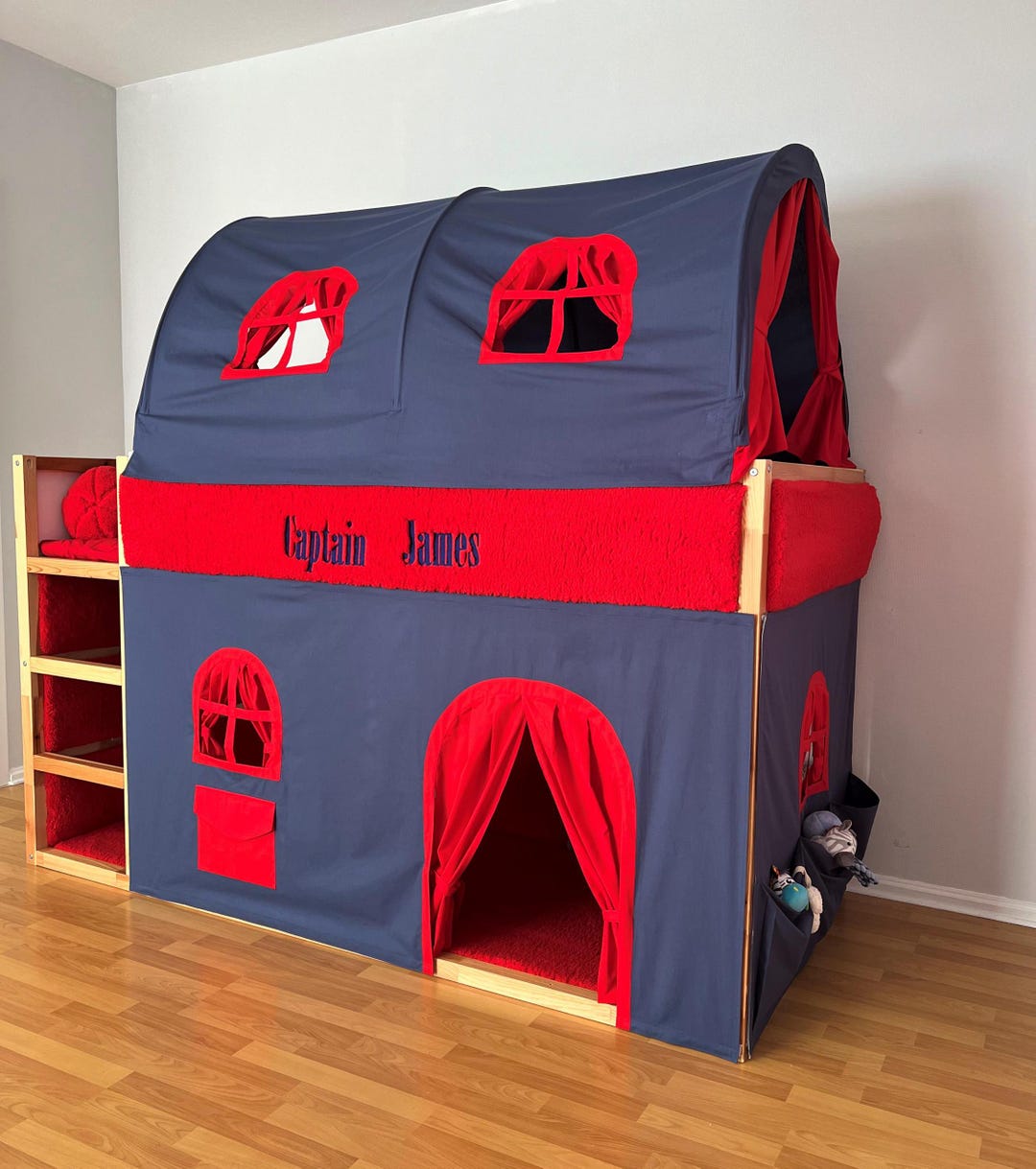 Tent Ikea Kura, Kura Curtains, Loft Bed Curtain, Ikea Kura Bed, Ikea ...