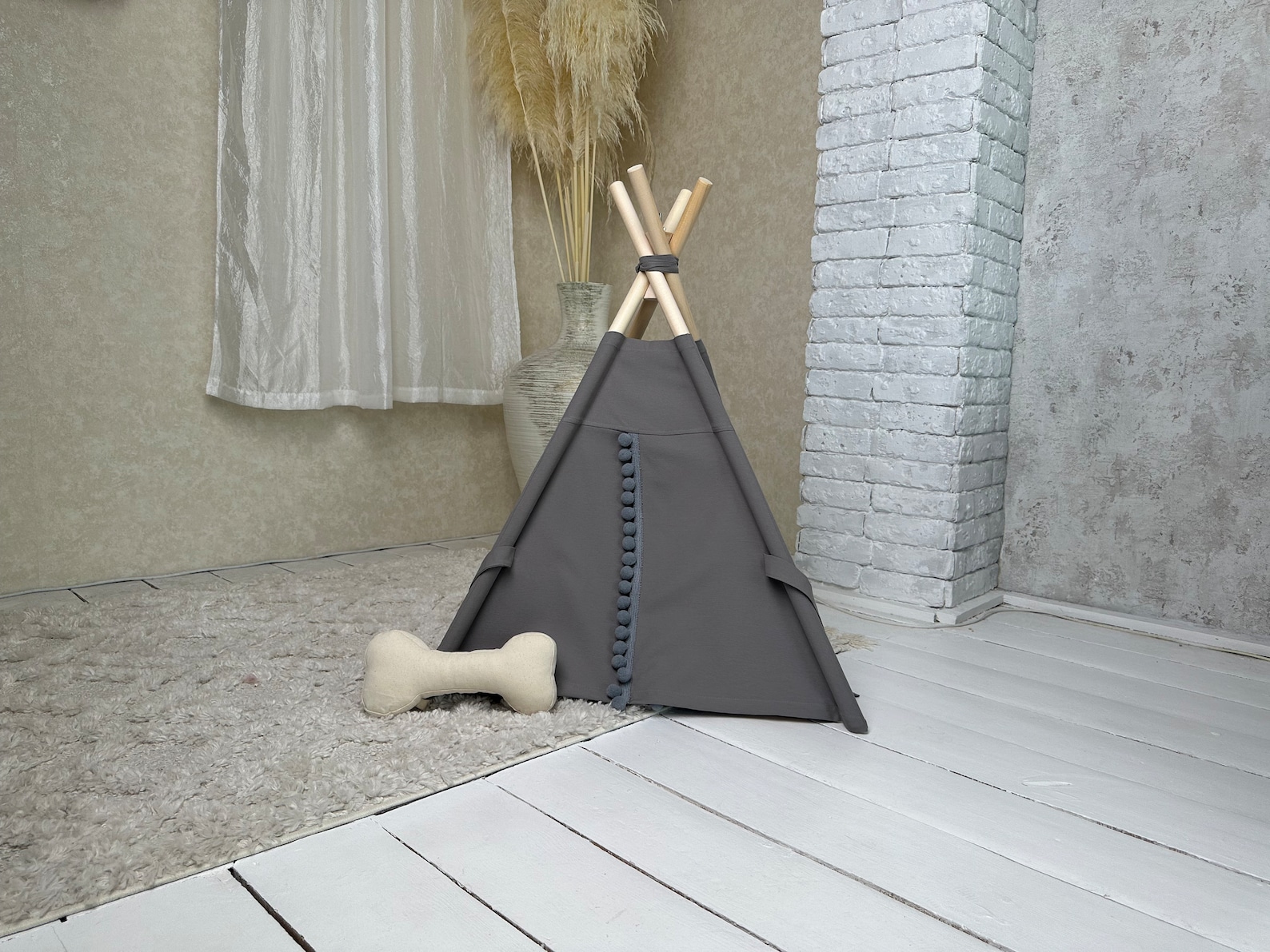 Personalized Pet Teepee, Pet Tipi, Dog Teepee, Boho Dog House, Cat Tipi ...