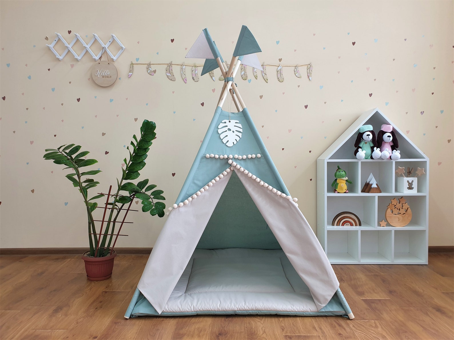 Ready to Ship Teepee Play Tent Wigwam Teepee for Kids - Etsy
