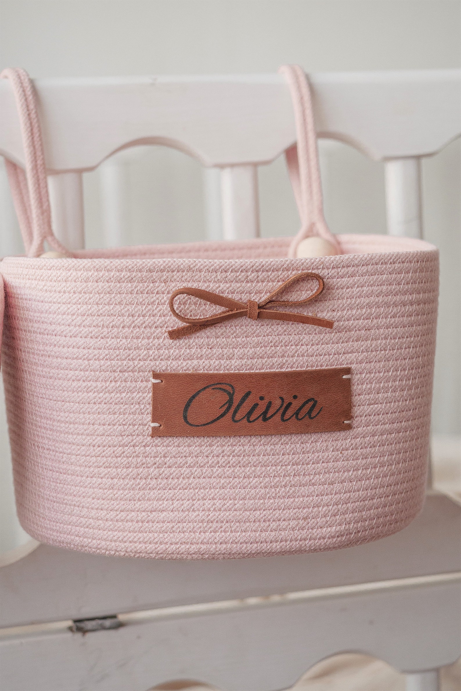 Crib Hanging Basket for Baby Crib Pocket Organizer Newborn - Etsy