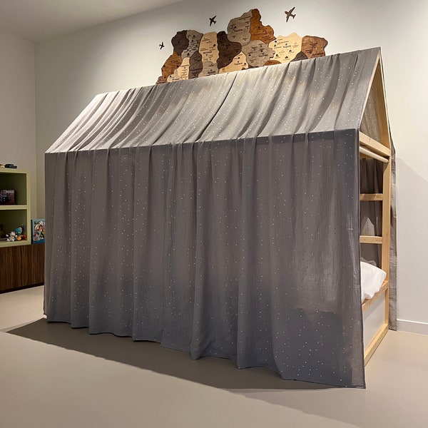 Bed Canopy With Stars - Etsy