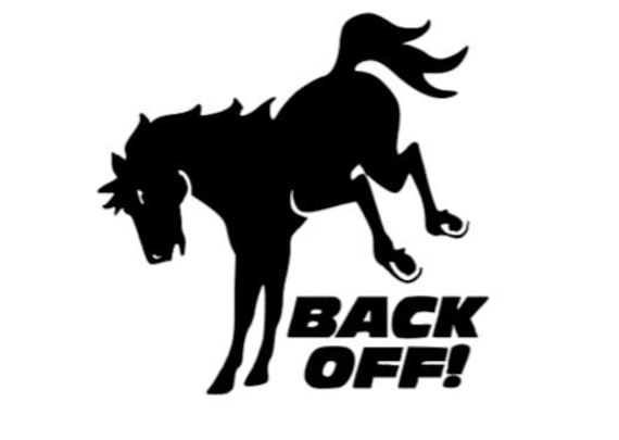 Horse Back off SVG | Etsy