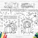 Thanksgiving Coloring Pages for Kids: Fall Activity (digital Download ...