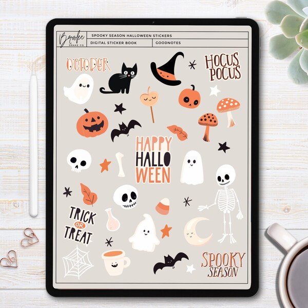 Halloween Planner Sticker - Etsy