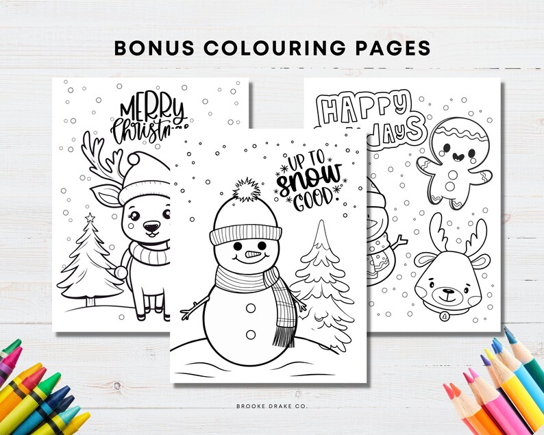 Letter to Santa Colouring Page, Printable Dear Santa Letter, Christmas ...