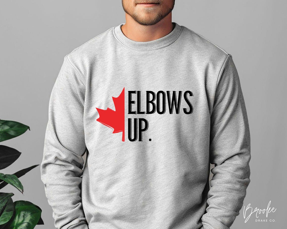 Elbows up Canada SVG: Patriotic Pride Cut File (digital Download) - Etsy