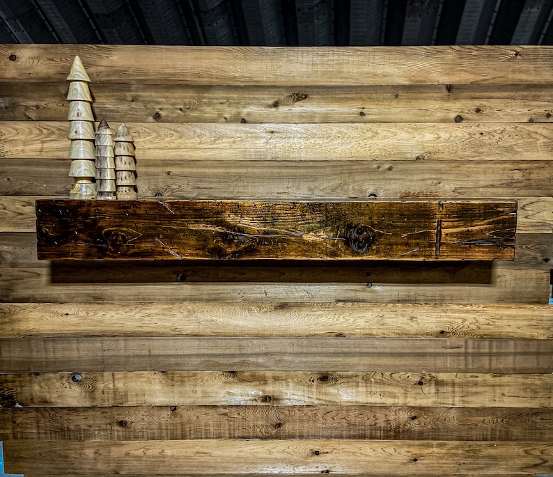 Fireplace Mantel CUSTOM SIZES & COLORS Modern Farmhouse Decor Rustic ...