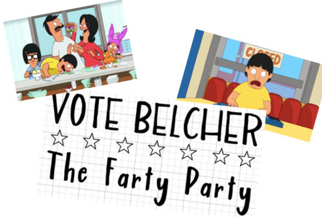 Bob's Burgers Political Party SVG - Etsy