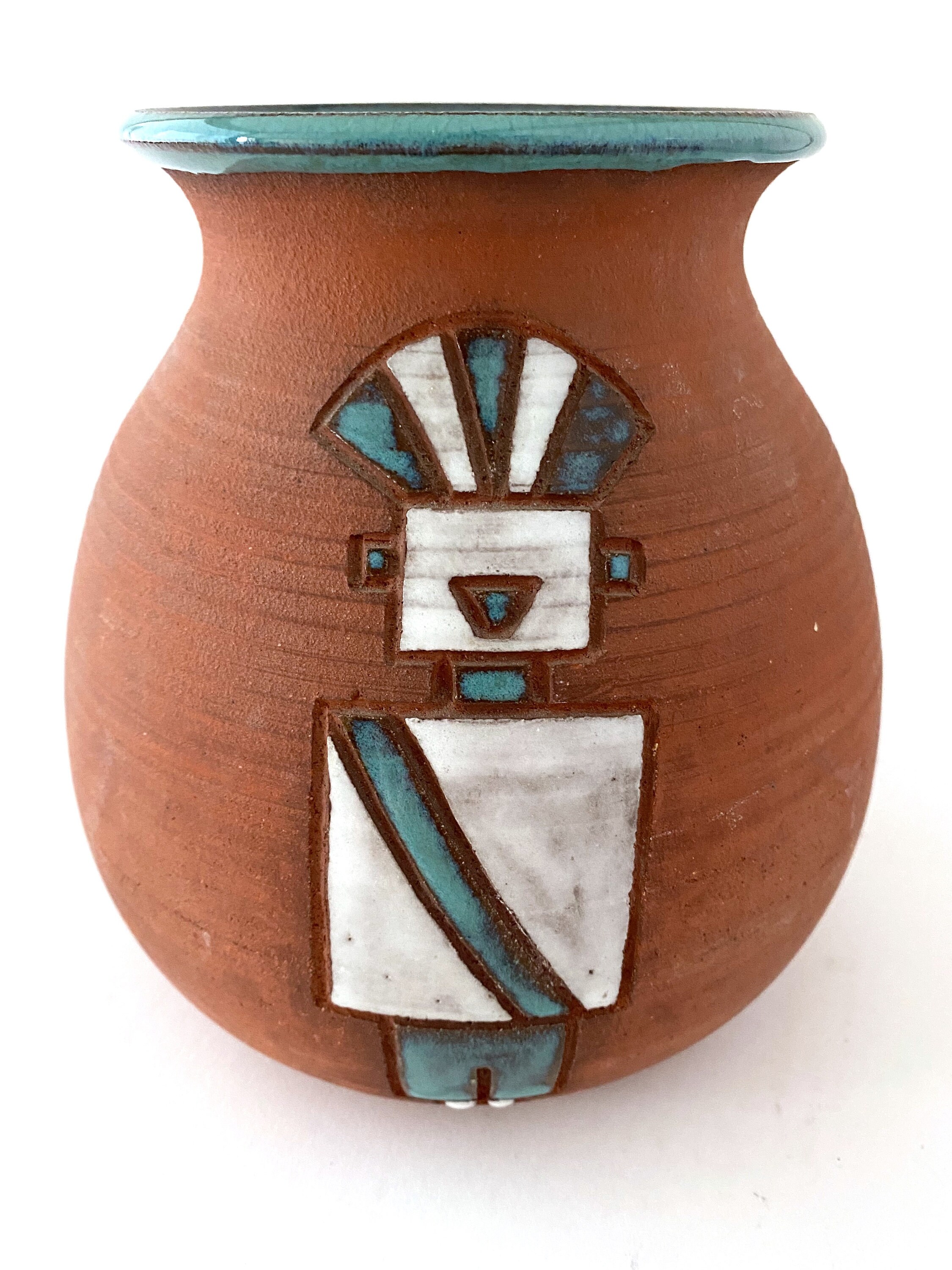 Jarrón de terracota vintage cerámica nativa americana cerámica | Etsy