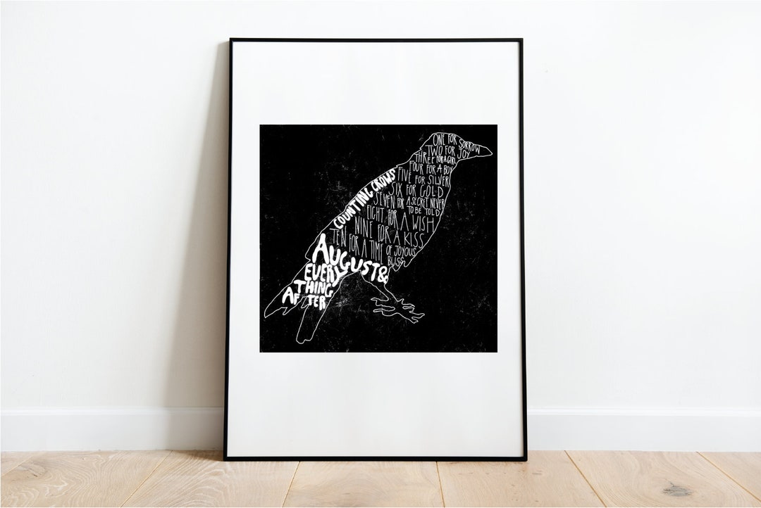 Original Art Print From Counting Crows Album August and Everything ...