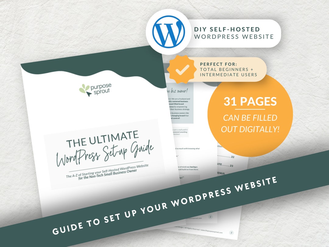 Self-hosted Wordpress Setup Guide: Step-by-step DIY Website Creation Manual for Small Business ...