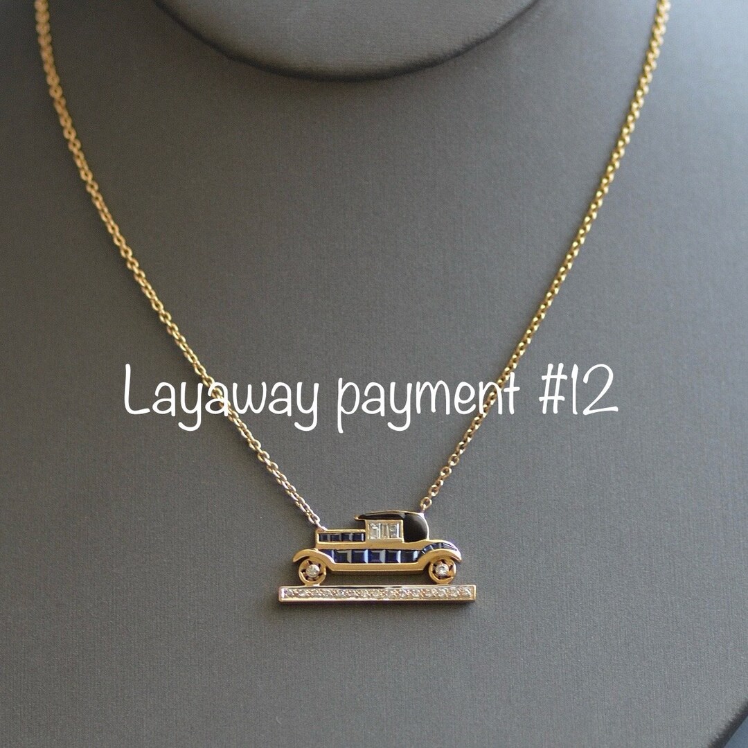 SOLD SOLD Layaway Payment #12 - Antique Art Deco Period Diamond ...