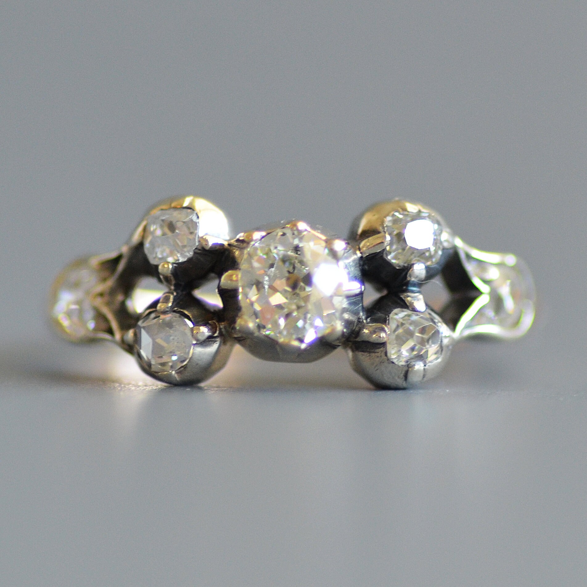 Antique Late Georgian Period 1.16 Ctw Old Mine Cut & Peruzzi - Etsy