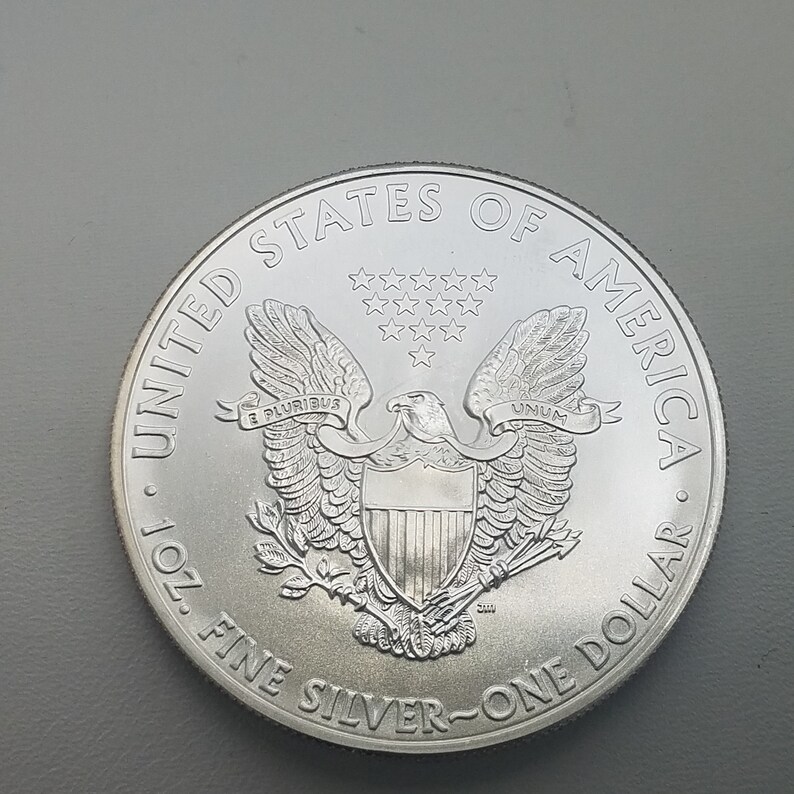 Silver Coin, 1 Oz Silver Coin, 2008 Silver Coin, 2008 Silver Eagle ...