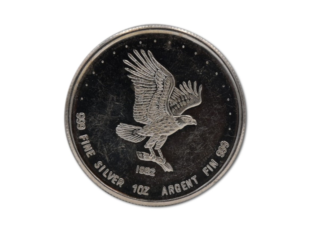 Silver Coin, 1 Oz Silver Coin, Monex Silver Coin, Monex Silver Eagle ...