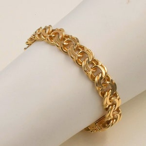 Gold Bracelet, 14k Gold Chain Bracelet, Woman's Bracelet, Gift for Her ...