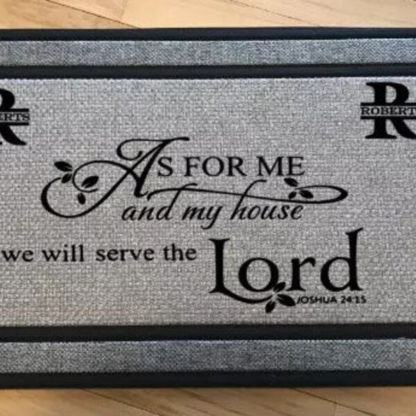 Bible Verse Doormat - Etsy