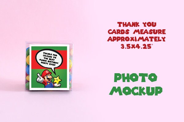 Mario Birthday Party Printable | Mario Party Banner | Mario Party Cake ...