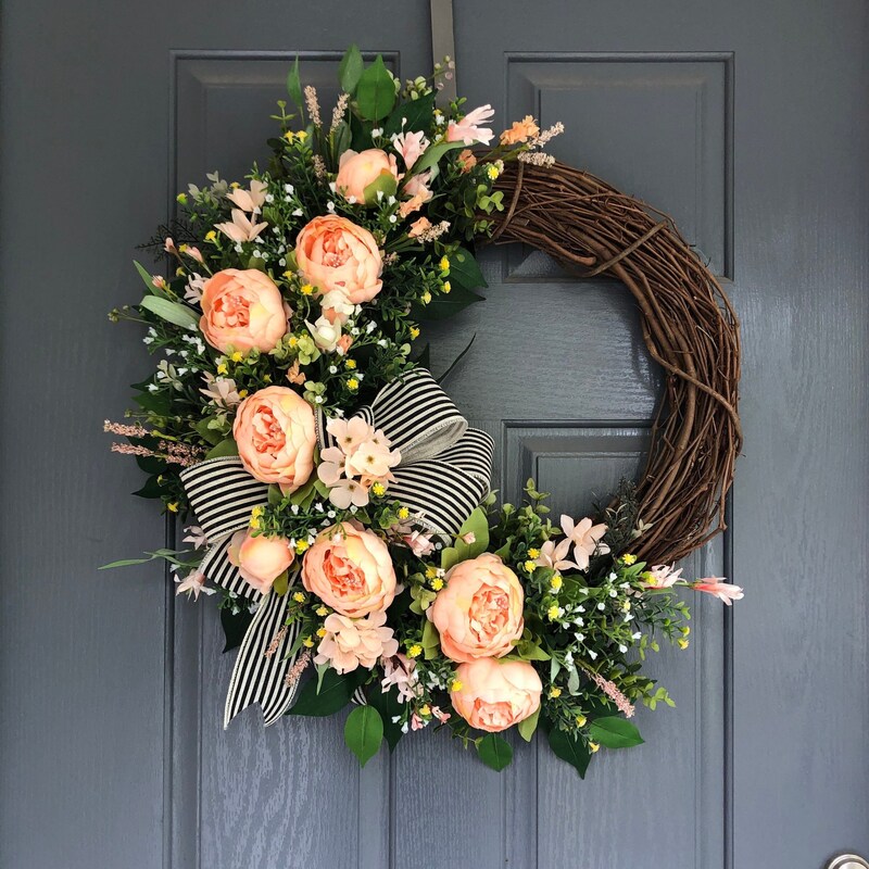 Spring Door Wreaths - Etsy