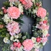Pink Hydrangea Spring Wreath Easter Wreath Spring Door - Etsy
